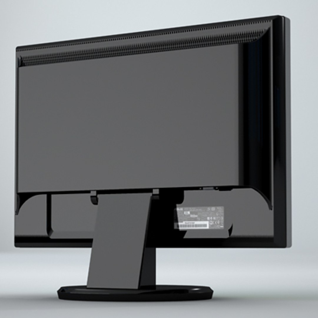 3d Lcd Display Monitor Model
