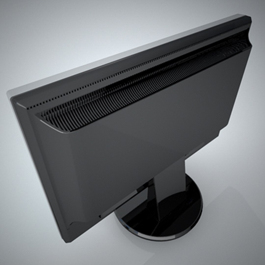 3d Lcd Display Monitor Model
