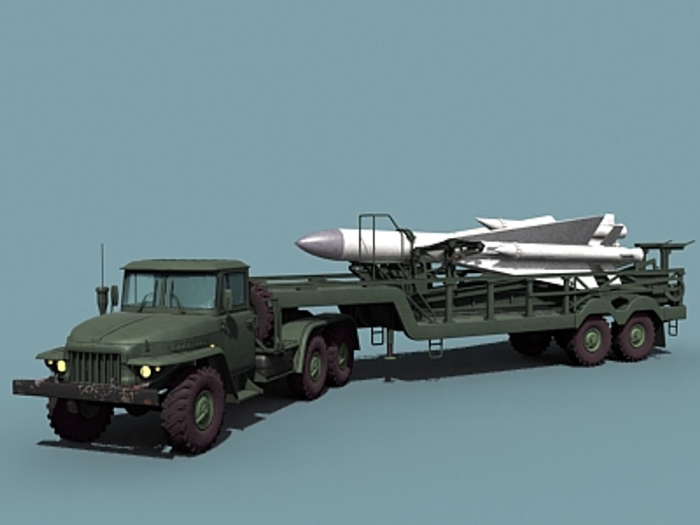 Max Sa-5 Battalion Missile
