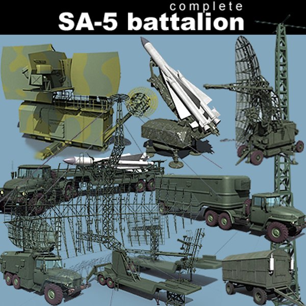 soviet sa-8 gecko 3d model