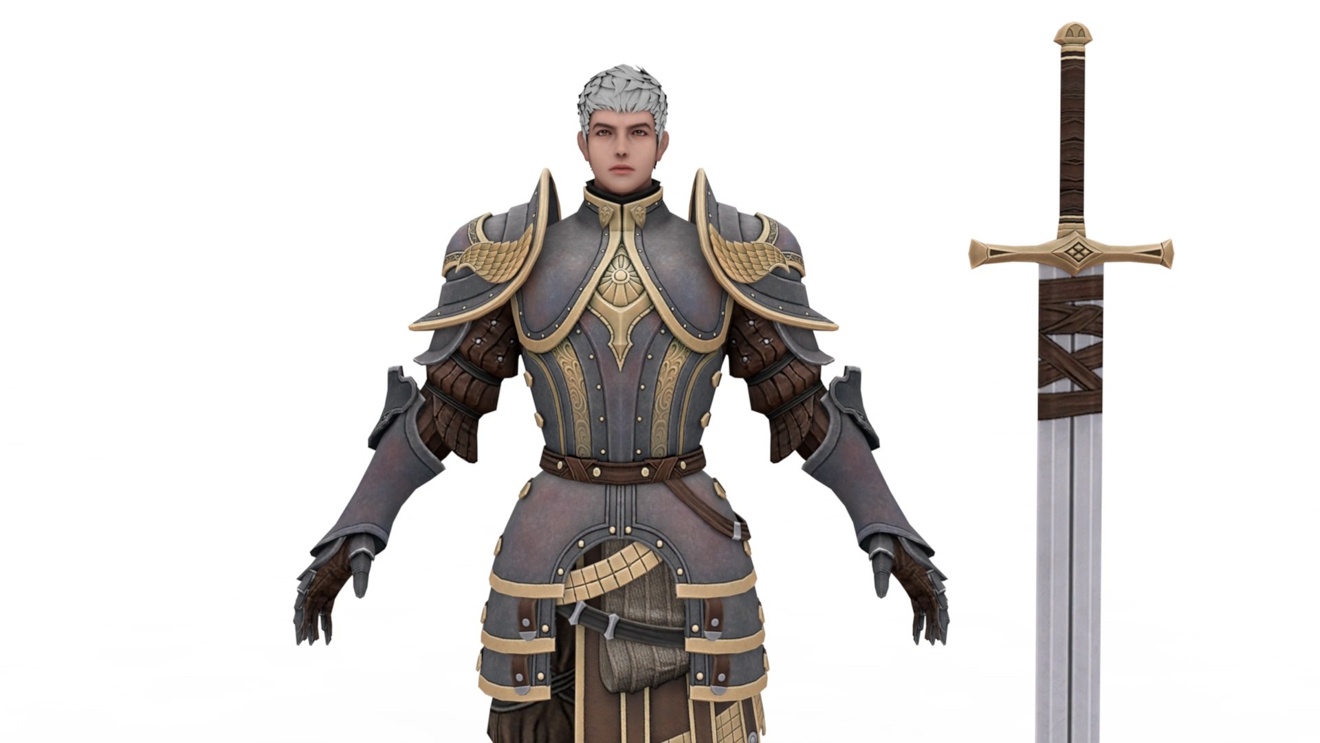 3D Warrior 3D Models - TurboSquid 1872552