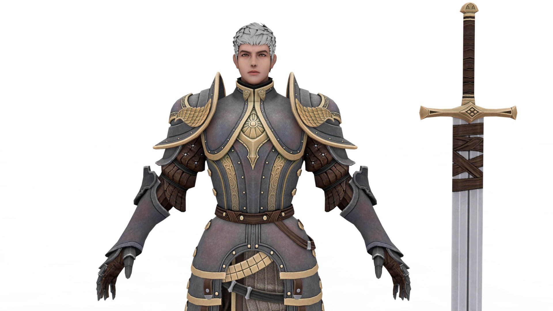 3D Warrior 3D Models - TurboSquid 1872552