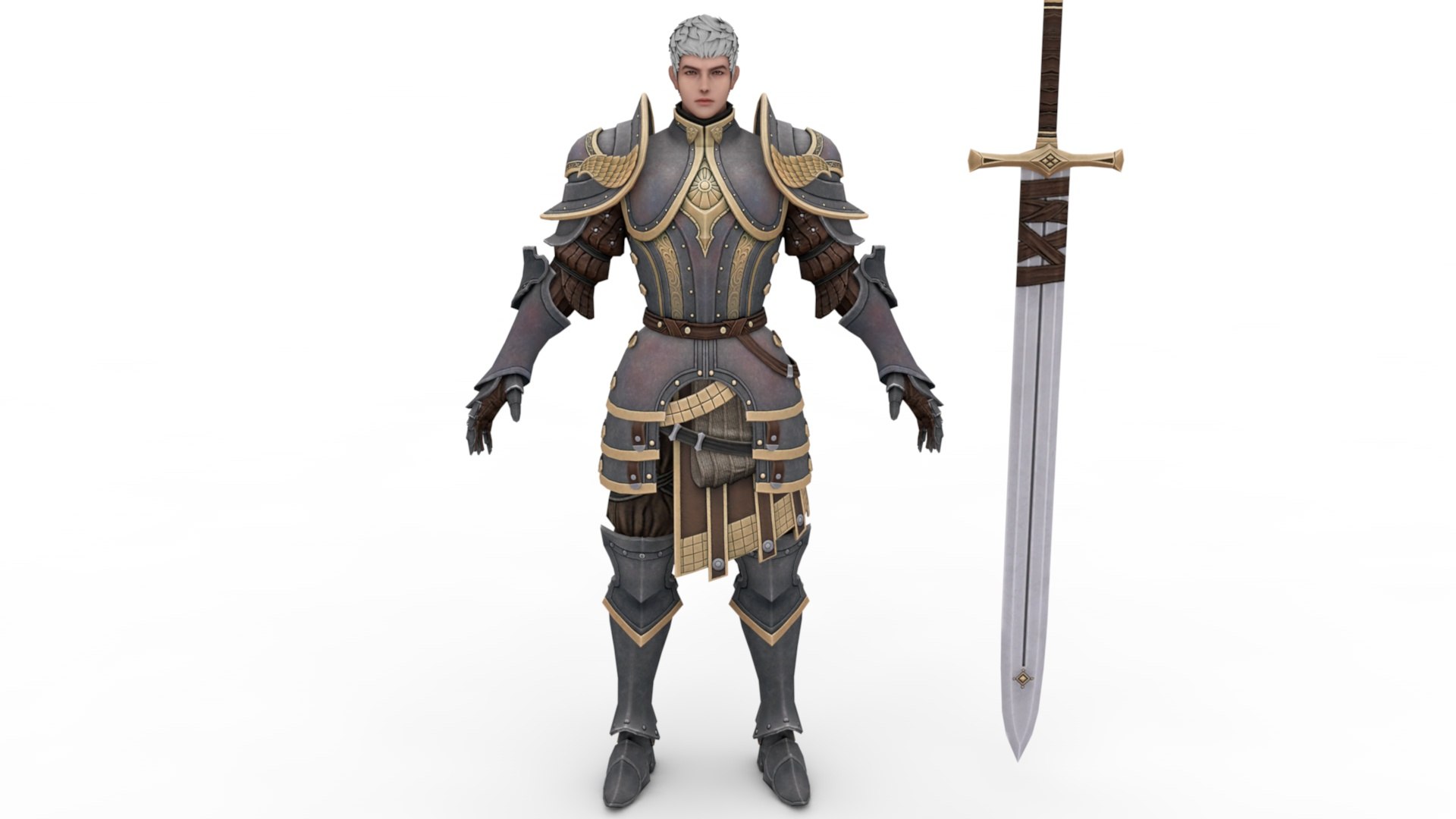 3D Warrior 3D Models - TurboSquid 1872552