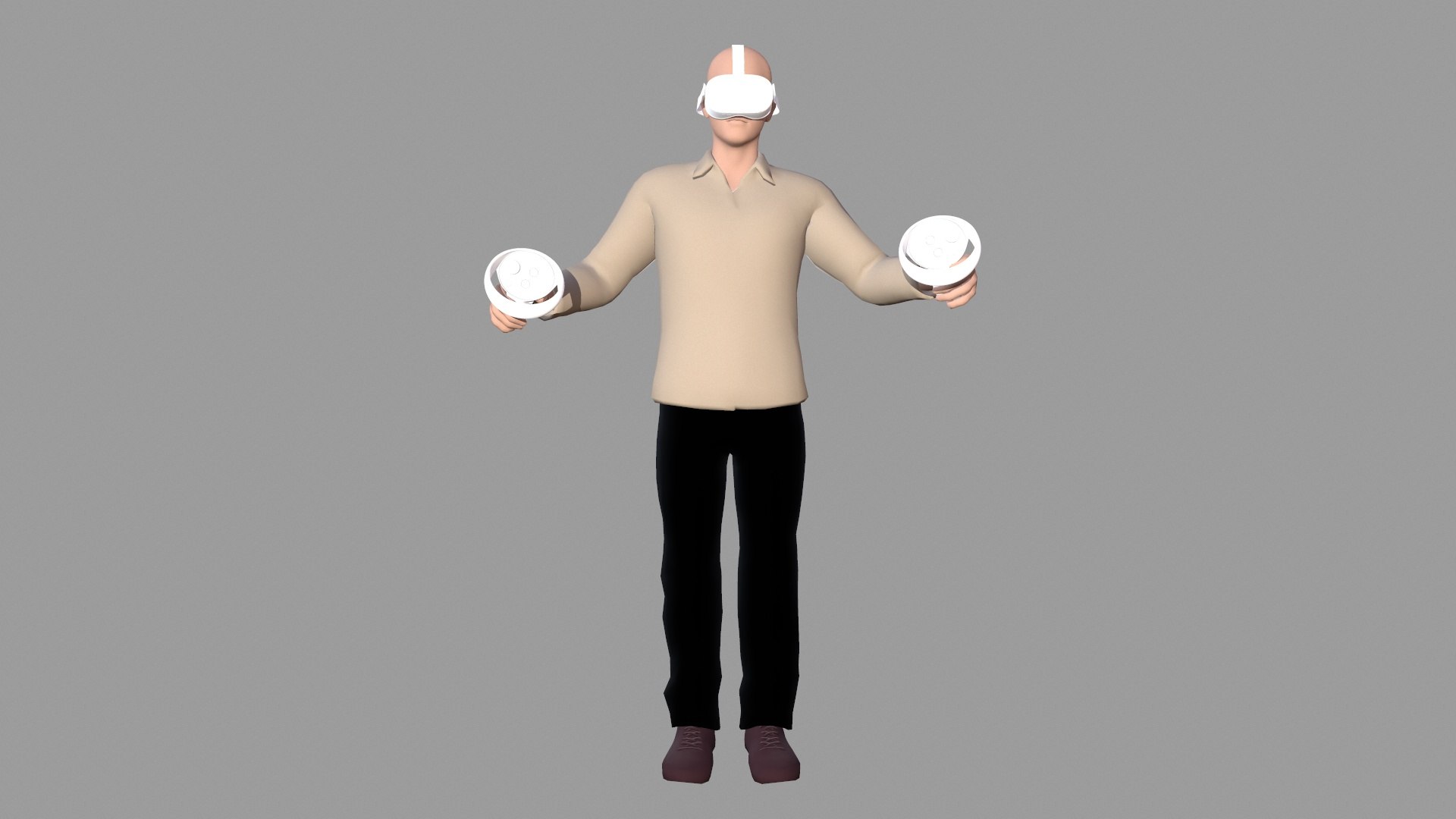 3D VR Character Boy Model - TurboSquid 2299104
