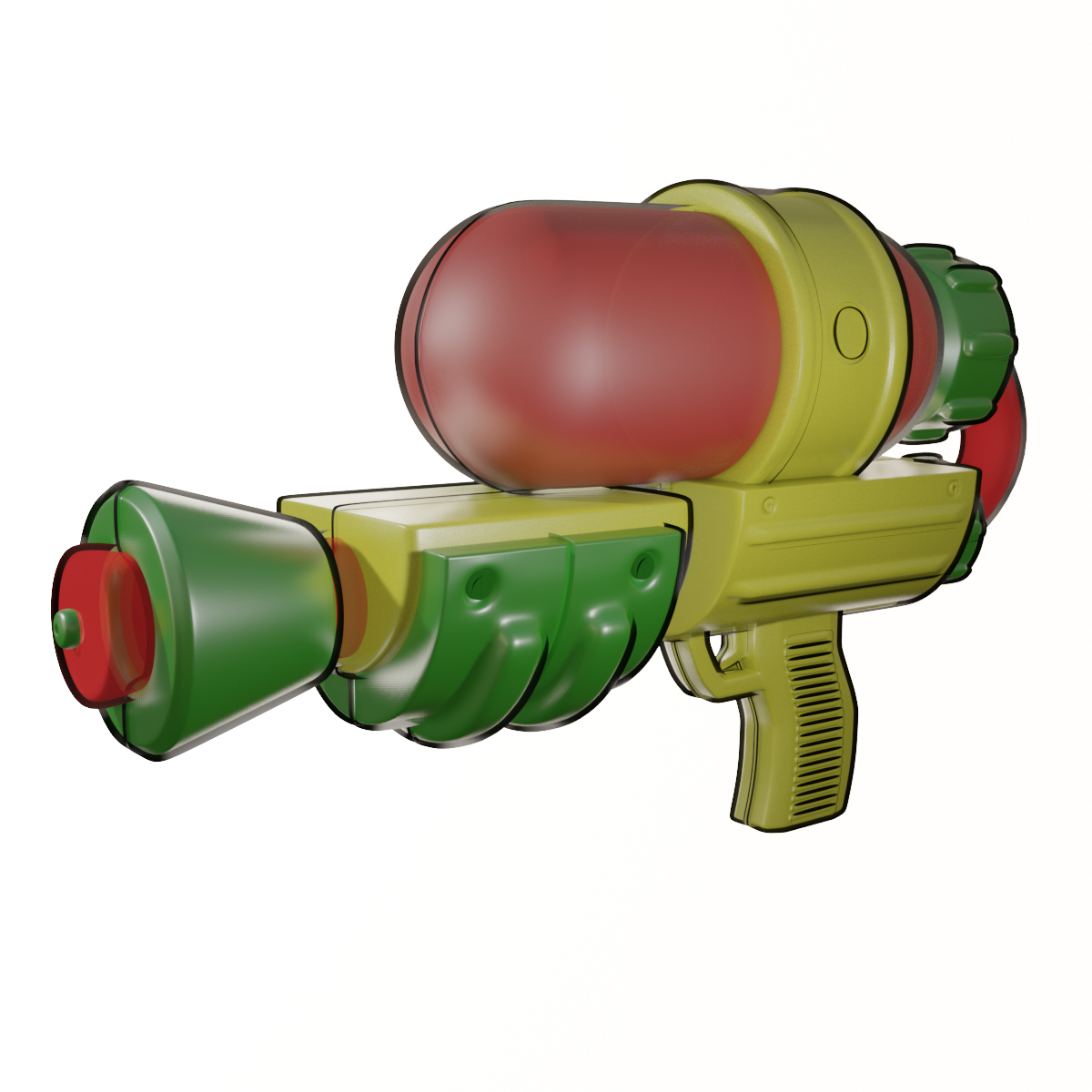 3D model Splatoon Splattershot - TurboSquid 1747493