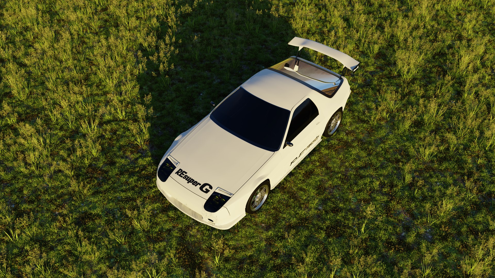 3D Model RX-7 FC3S RE-Amemiya Version - TurboSquid 1980296