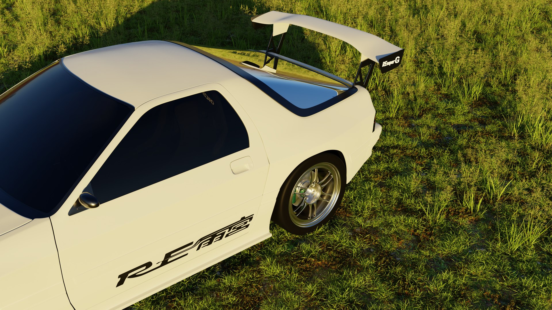 3D Model RX-7 FC3S RE-Amemiya Version - TurboSquid 1980296