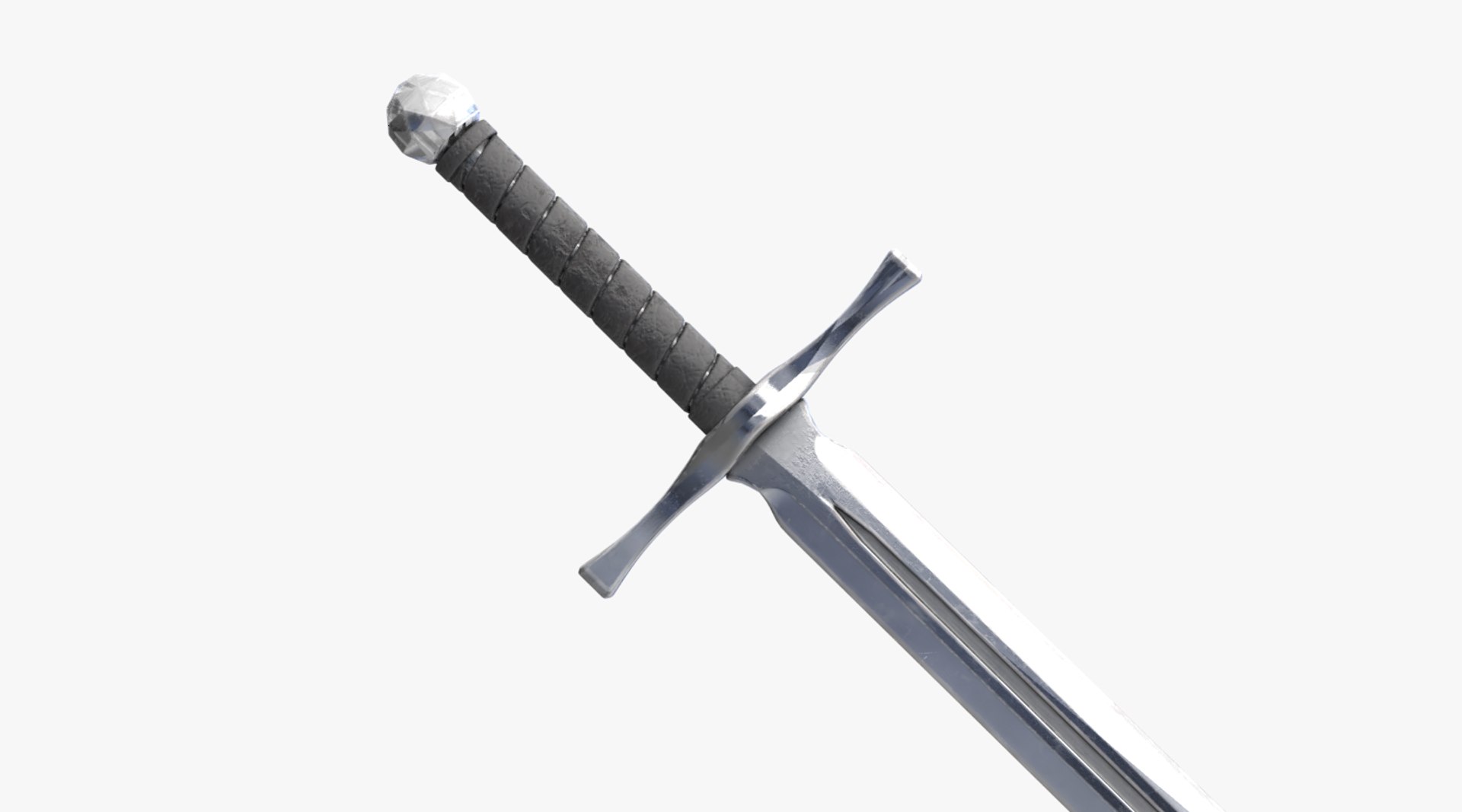 3D Old Medieval Longsword - TurboSquid 1395997