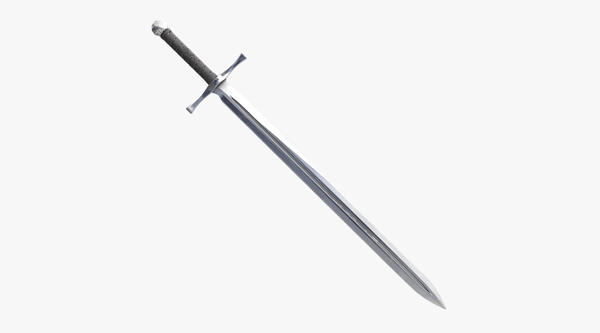 3D Old Medieval Longsword - TurboSquid 1395997