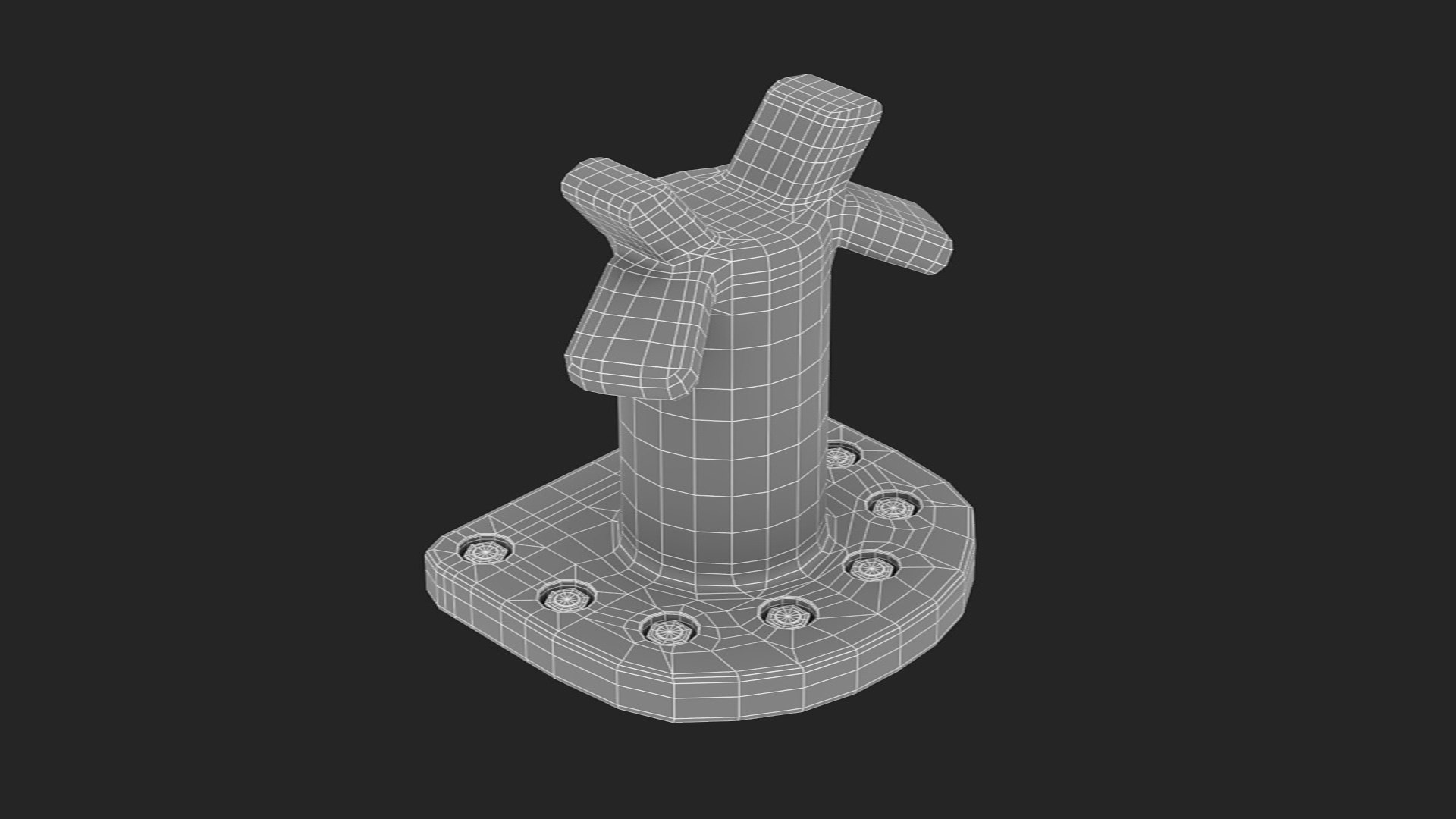 3D Mooring Bollards Collection 2 - TurboSquid 2172293