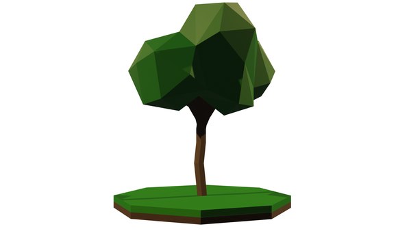 modelo 3d Árbol Lowpoly gratis - TurboSquid 2031055