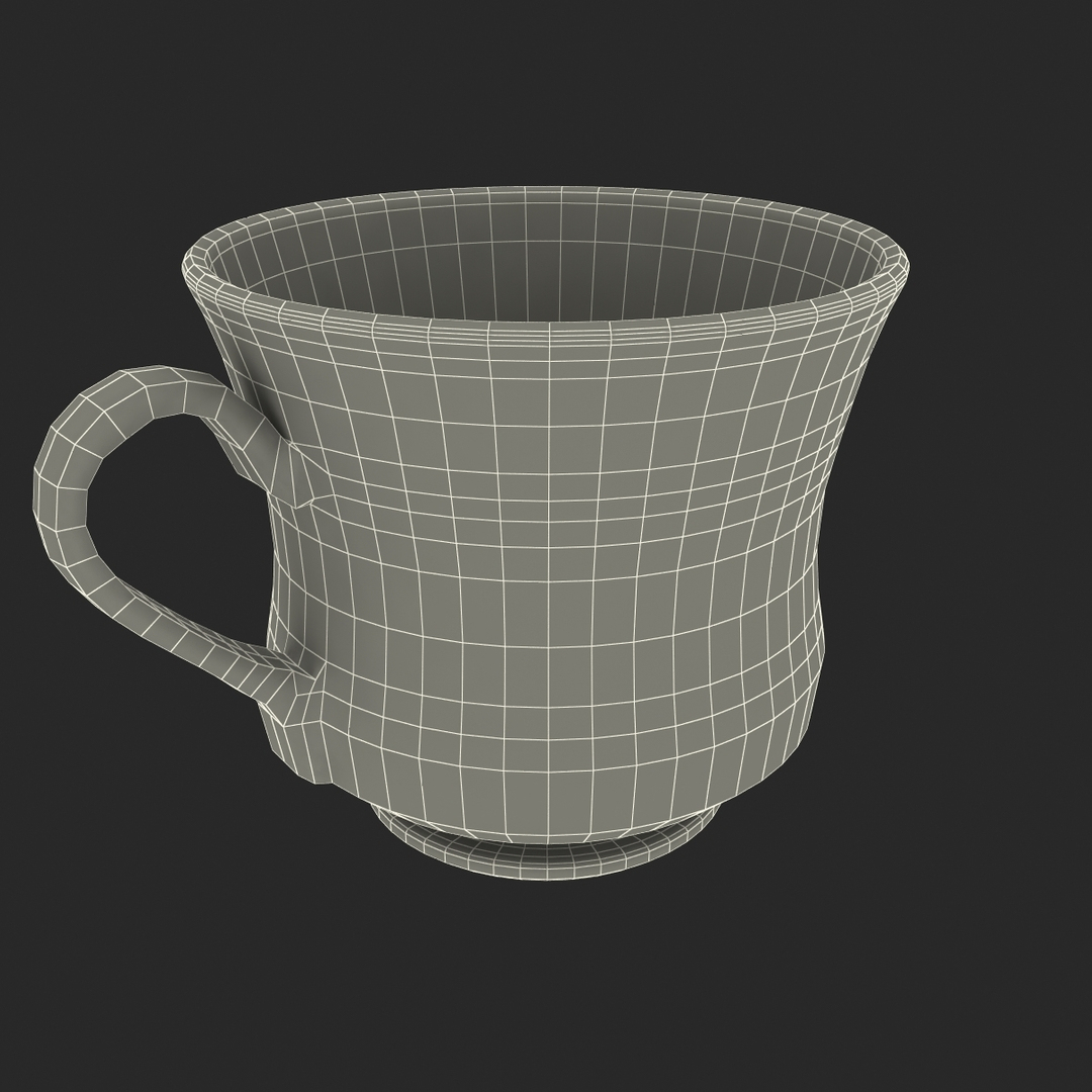 3d Tea Cup Model
