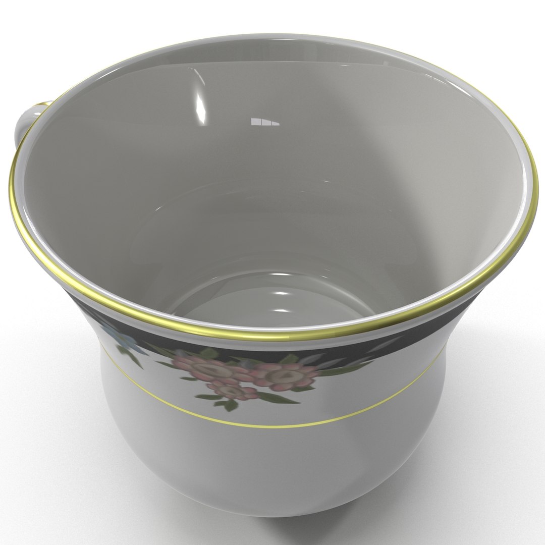 3d Tea Cup Model