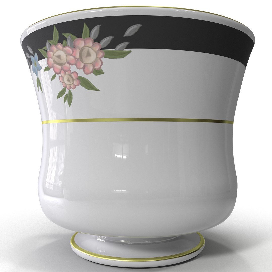 3d Tea Cup Model
