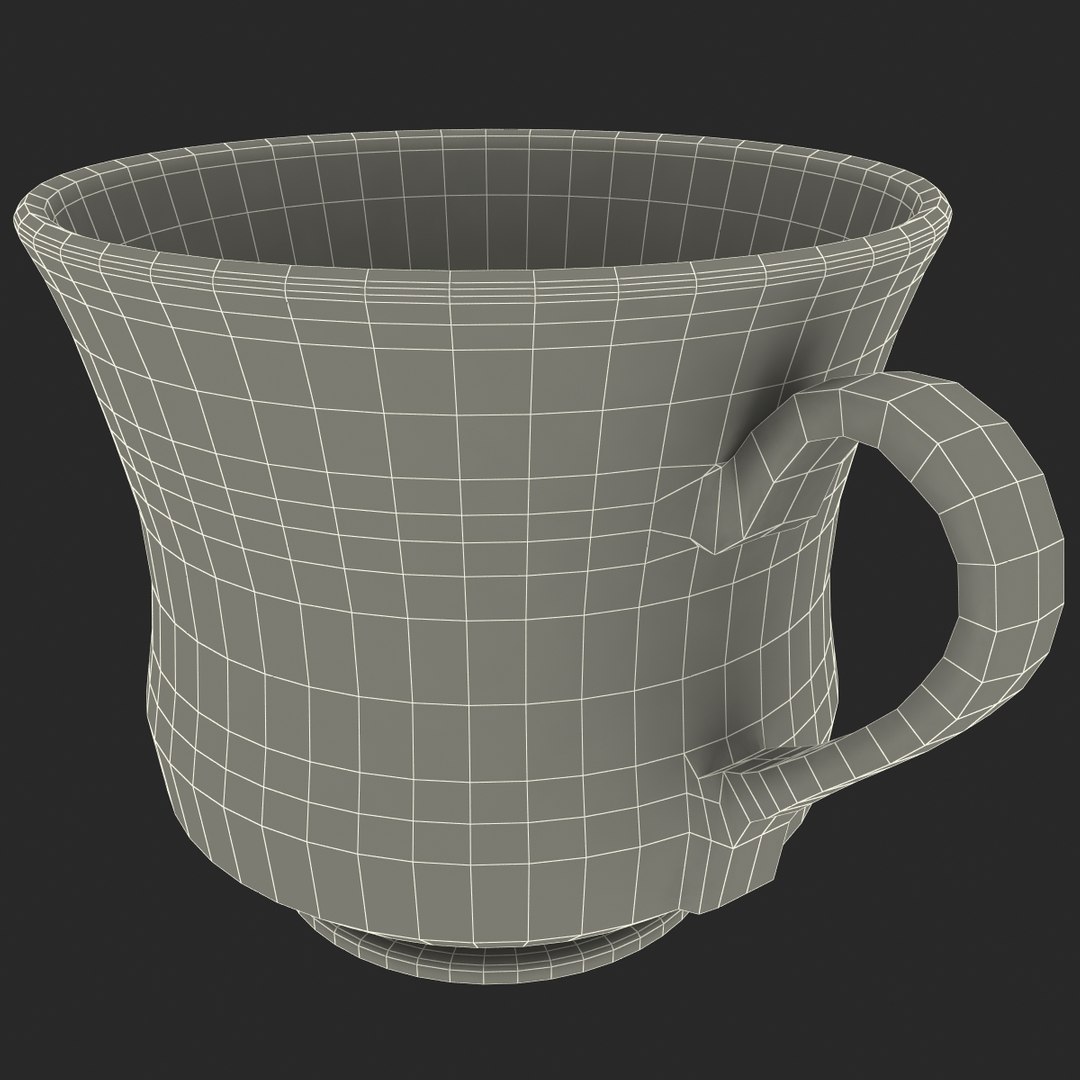 3d Tea Cup Model