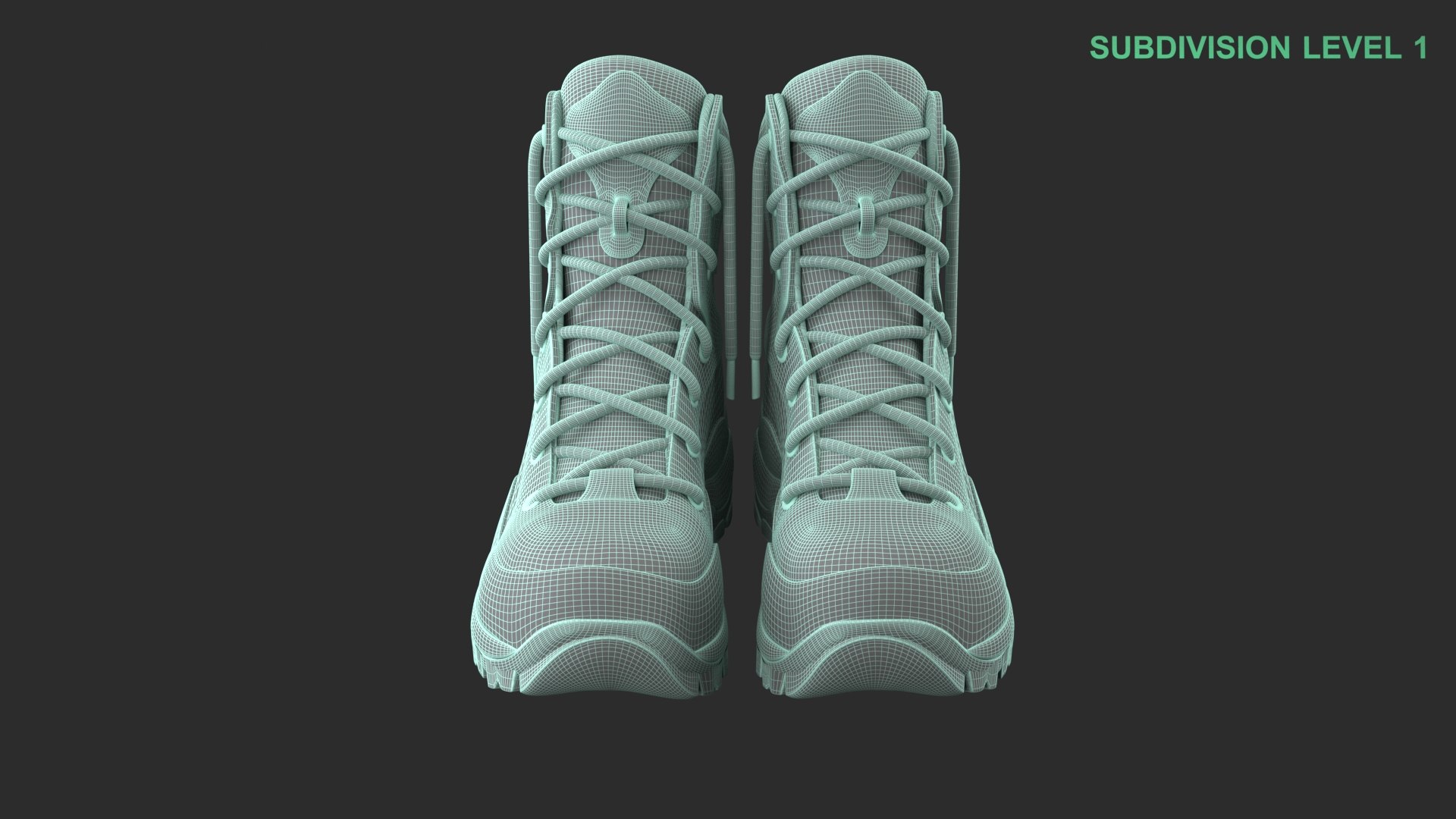 3D Military Boots - TurboSquid 2374791