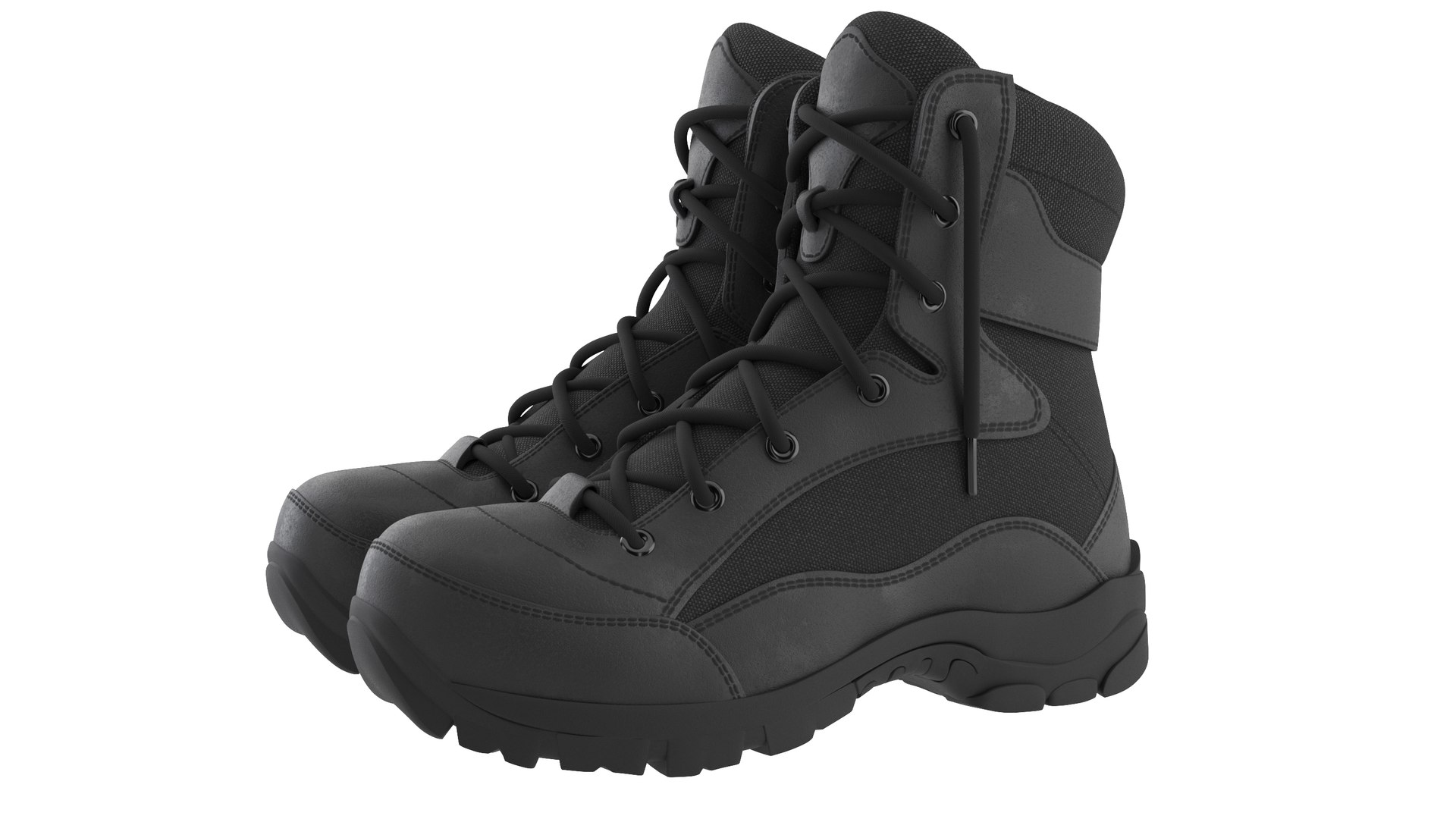 3D Military Boots - TurboSquid 2374791