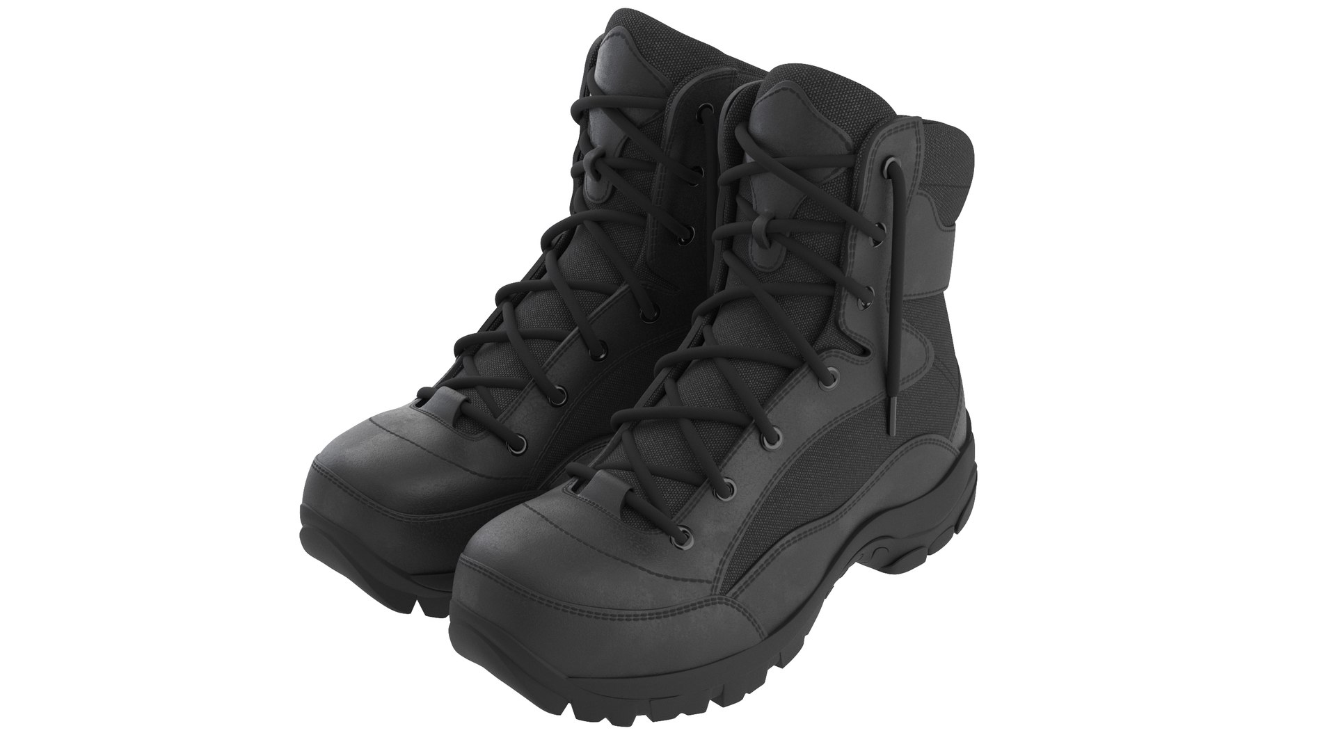 3D Military Boots - TurboSquid 2374791