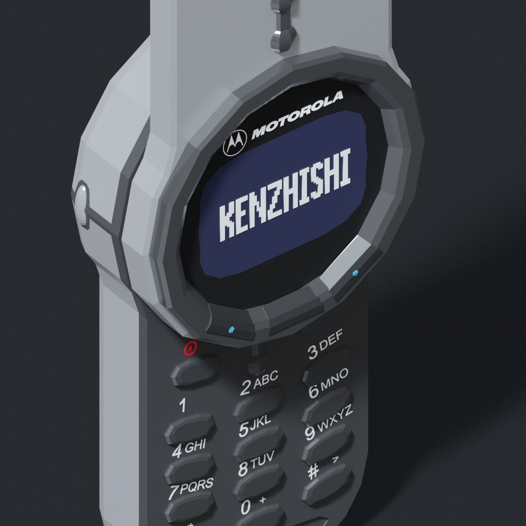 3D Motorola V70 Mobile Phone - TurboSquid 1554237