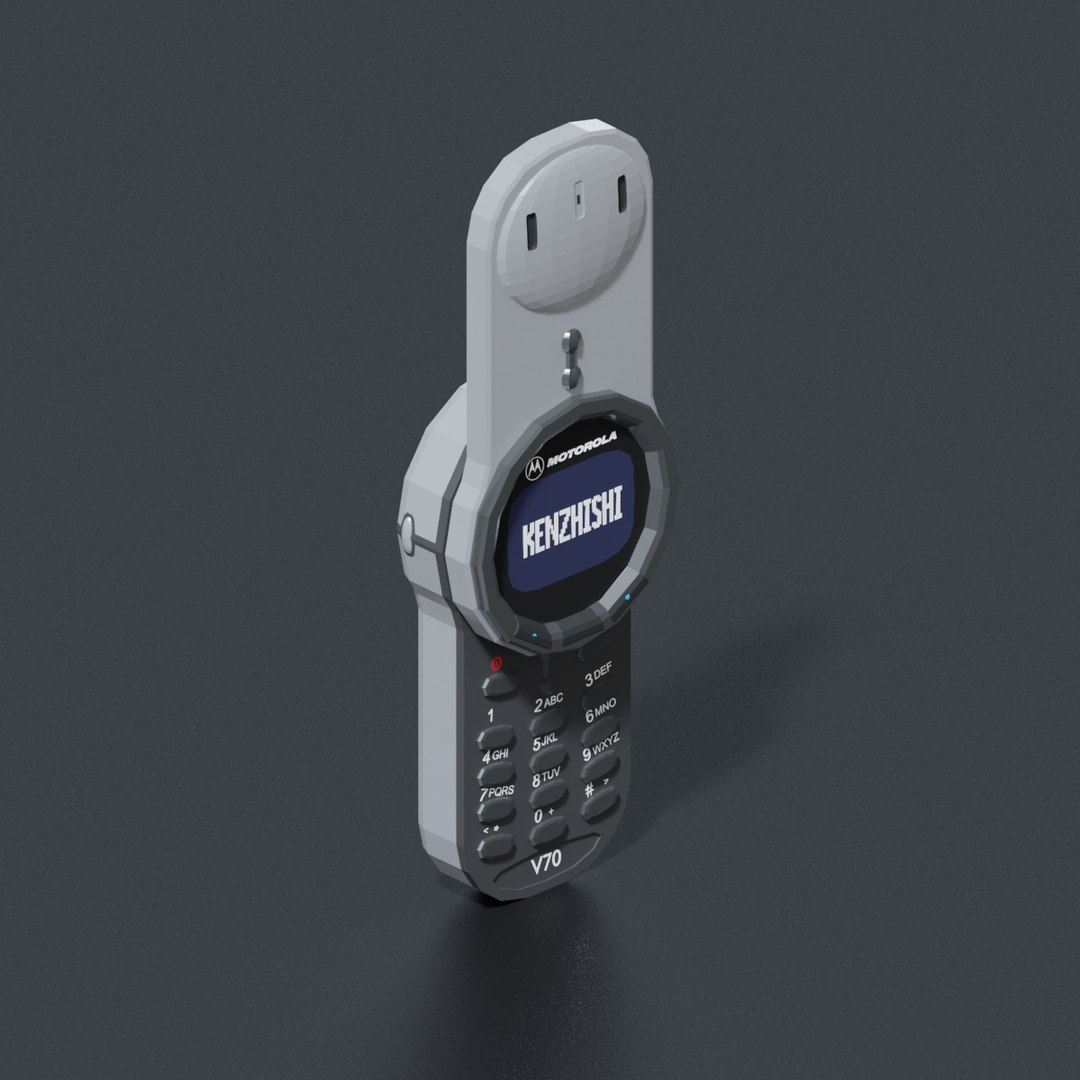 3D Motorola V70 Mobile Phone - TurboSquid 1554237