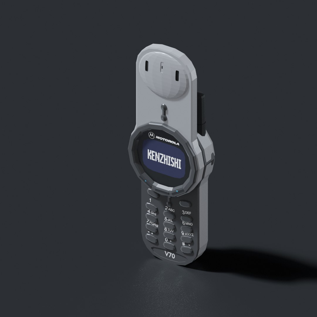 3D Motorola V70 Mobile Phone - TurboSquid 1554237