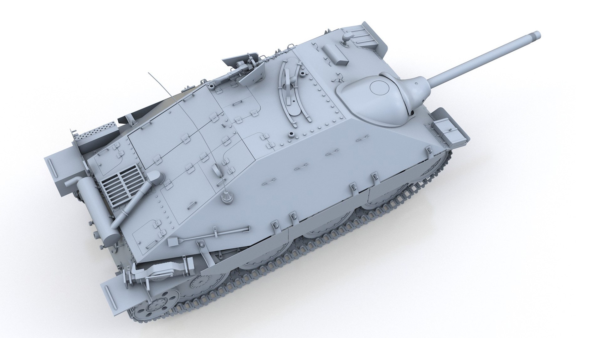 3D Model Jagdpanzer 38t Hetzer - TurboSquid 2072574