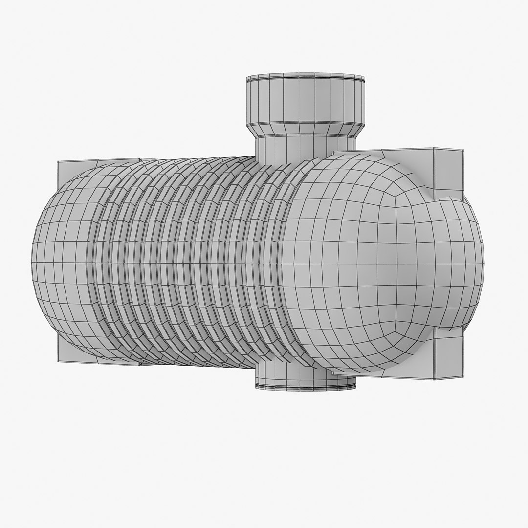 Septic Tank 3D Model - TurboSquid 1470589