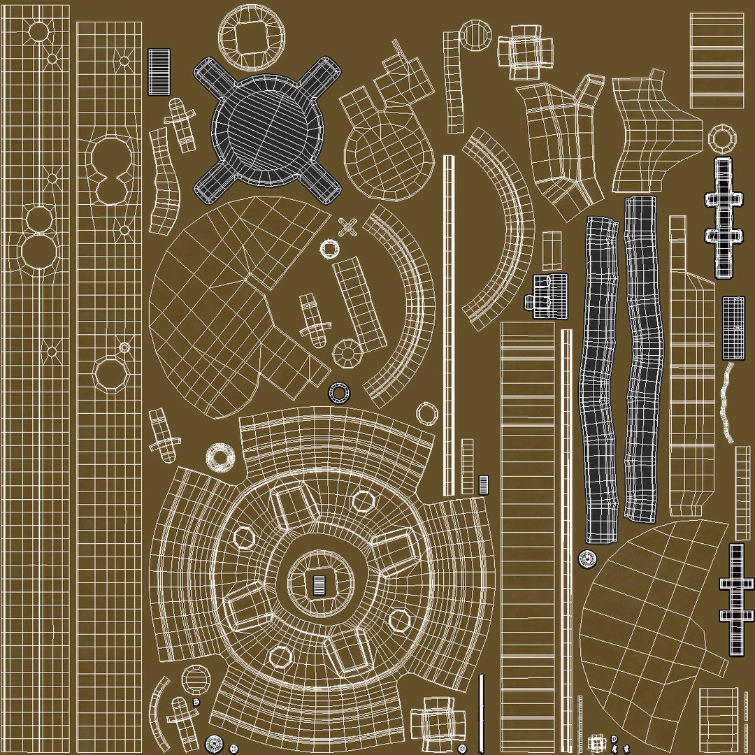 3D Military Blast Mine Green Brown Model - TurboSquid 2130653