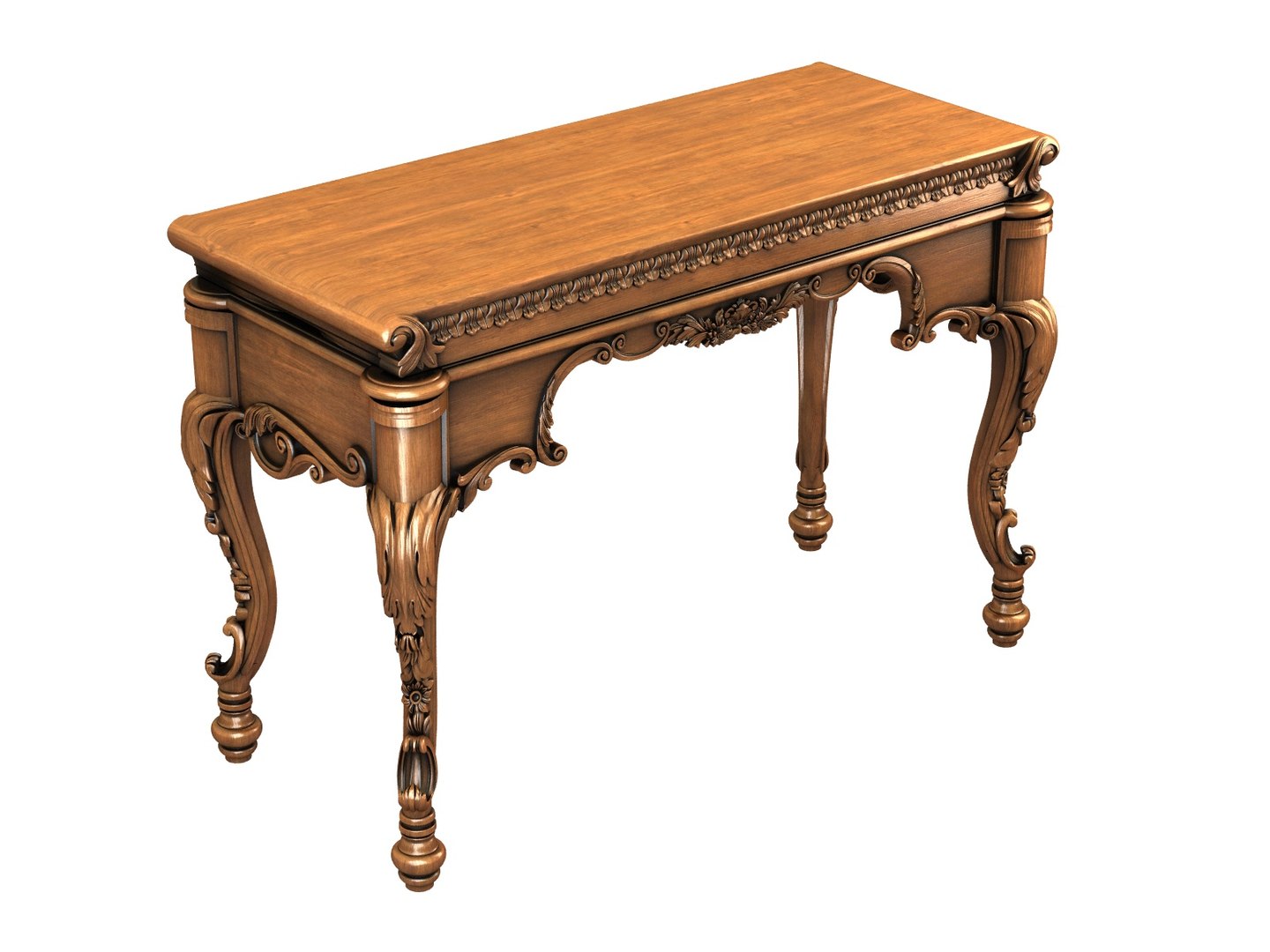 3D Writing Table Model - TurboSquid 1167355