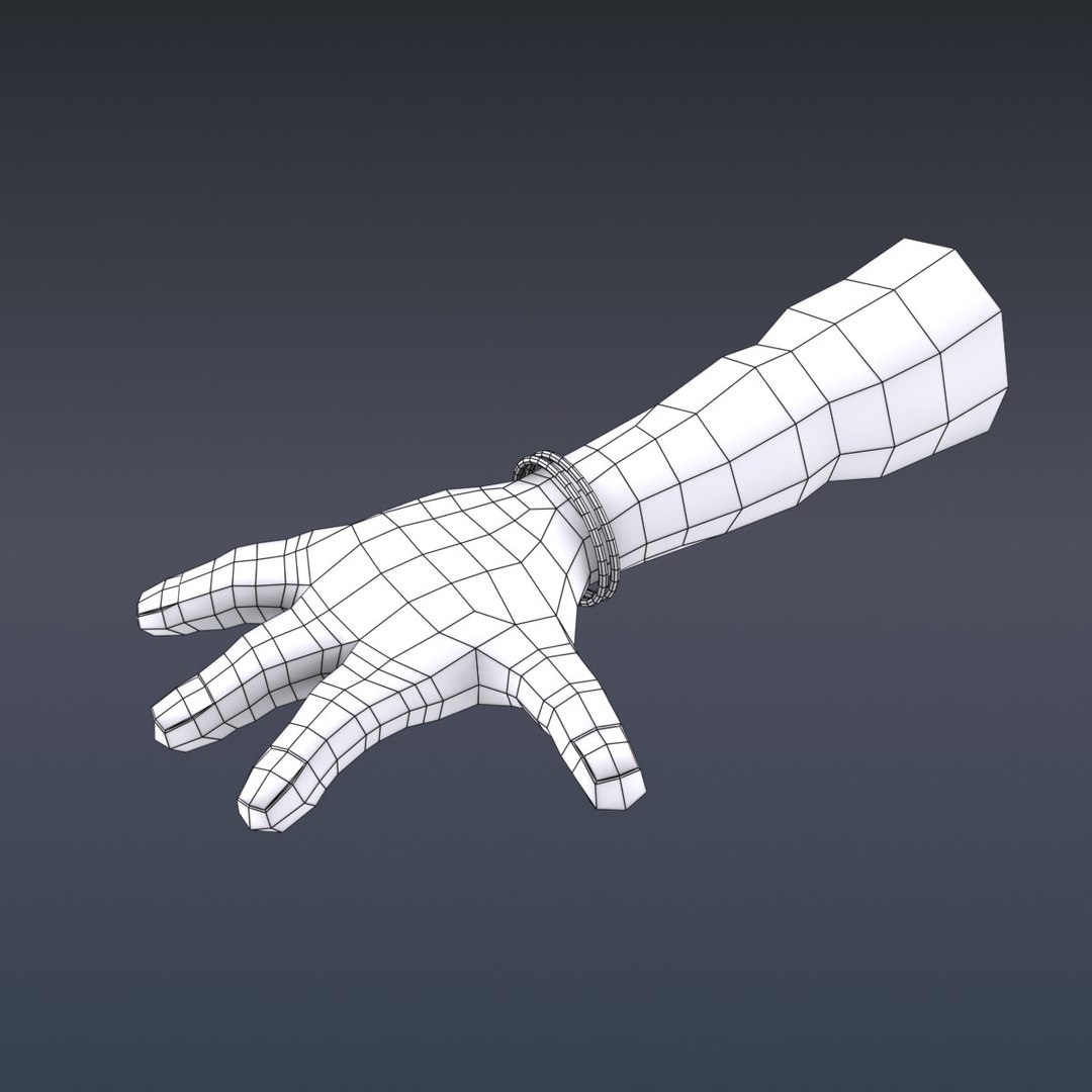 White Lady Rigged 3d Max