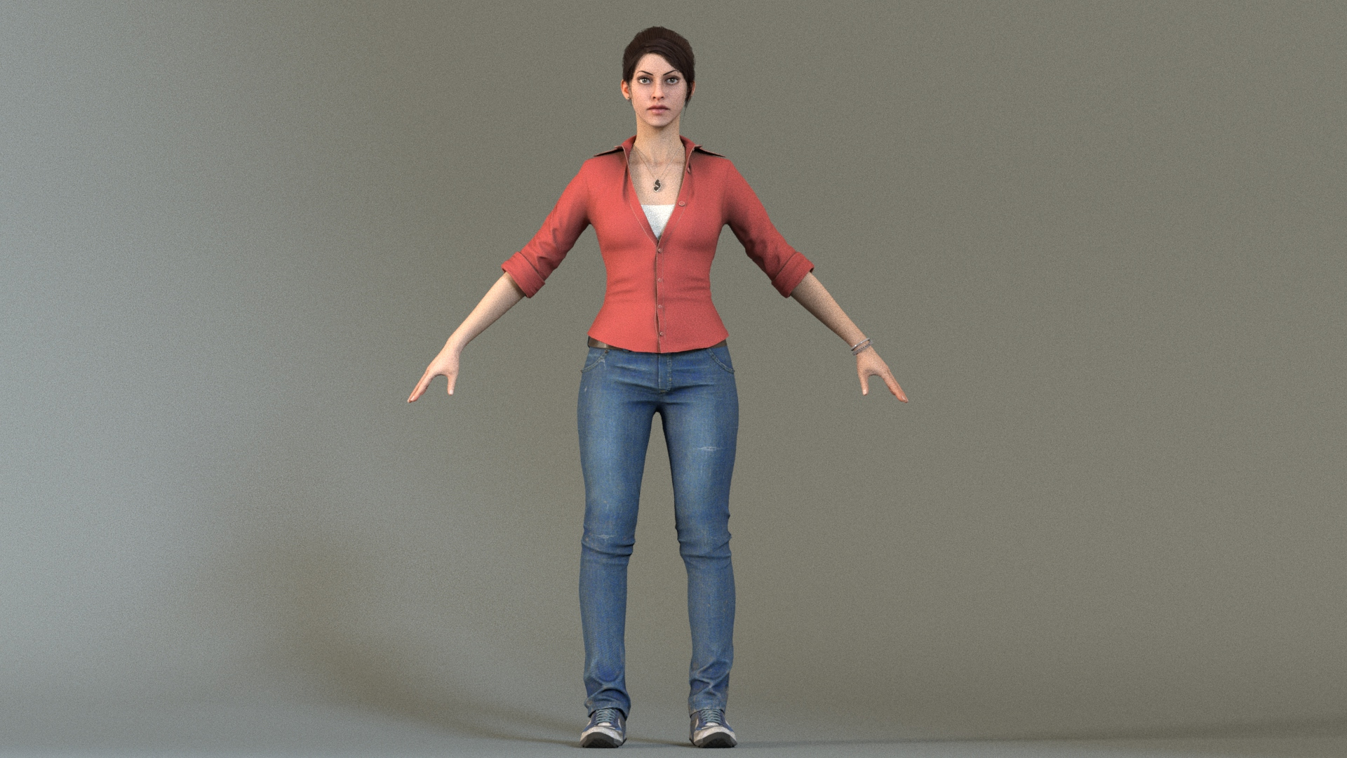 3D Model Professional Girl Rig - TurboSquid 2094309