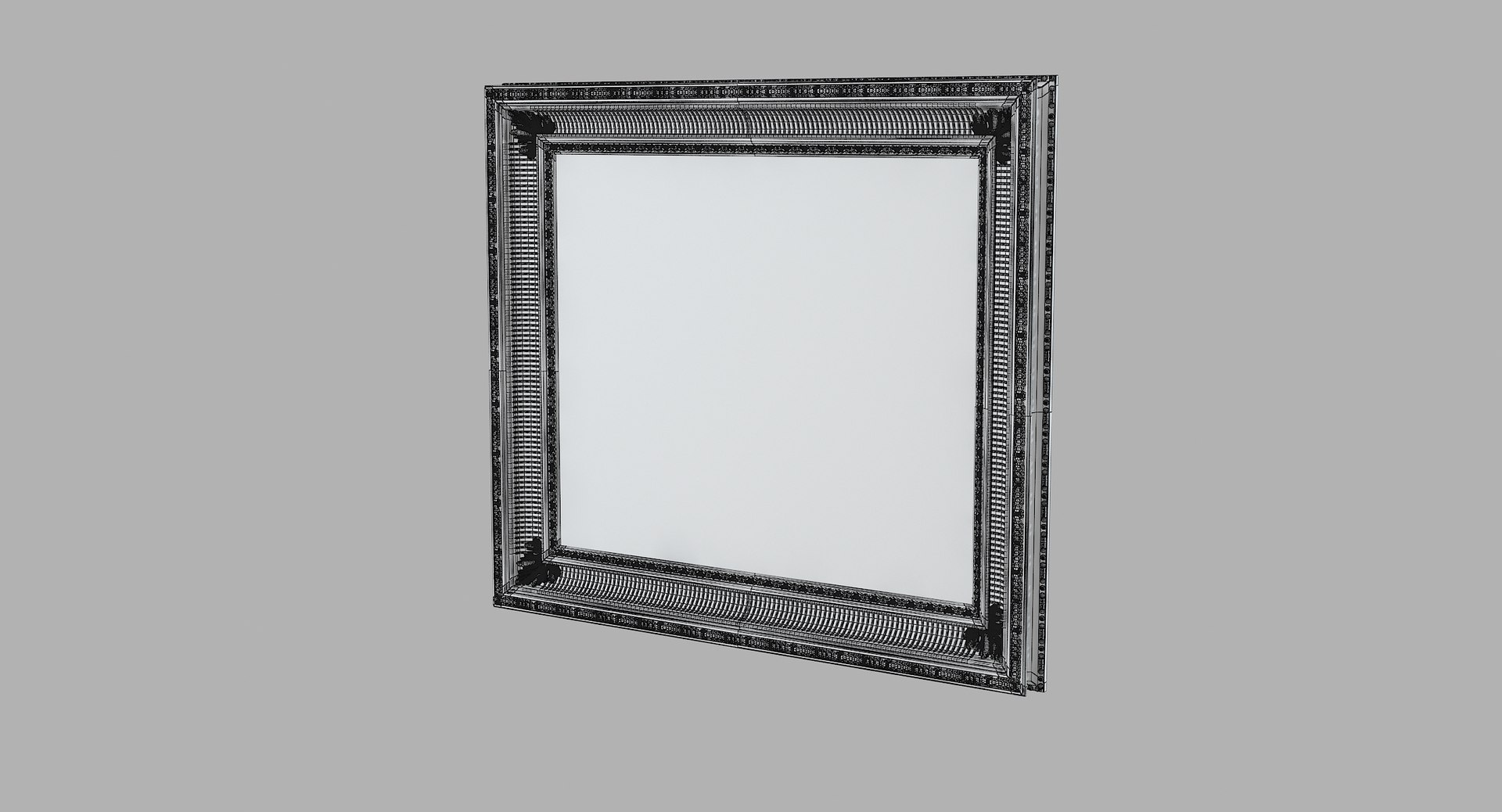 Picture Frame Carved 3d Max