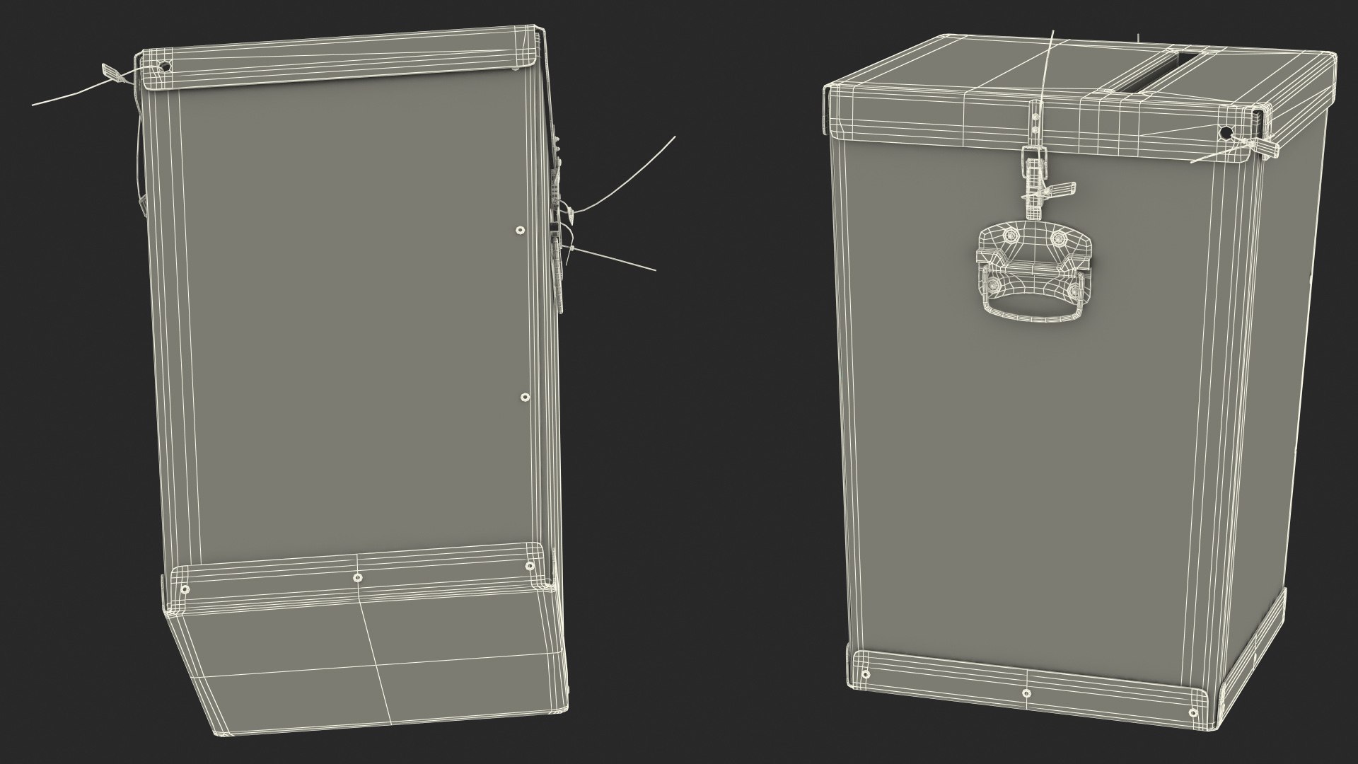 Transparent Ballot Box With Paper 3D model - TurboSquid 1916407