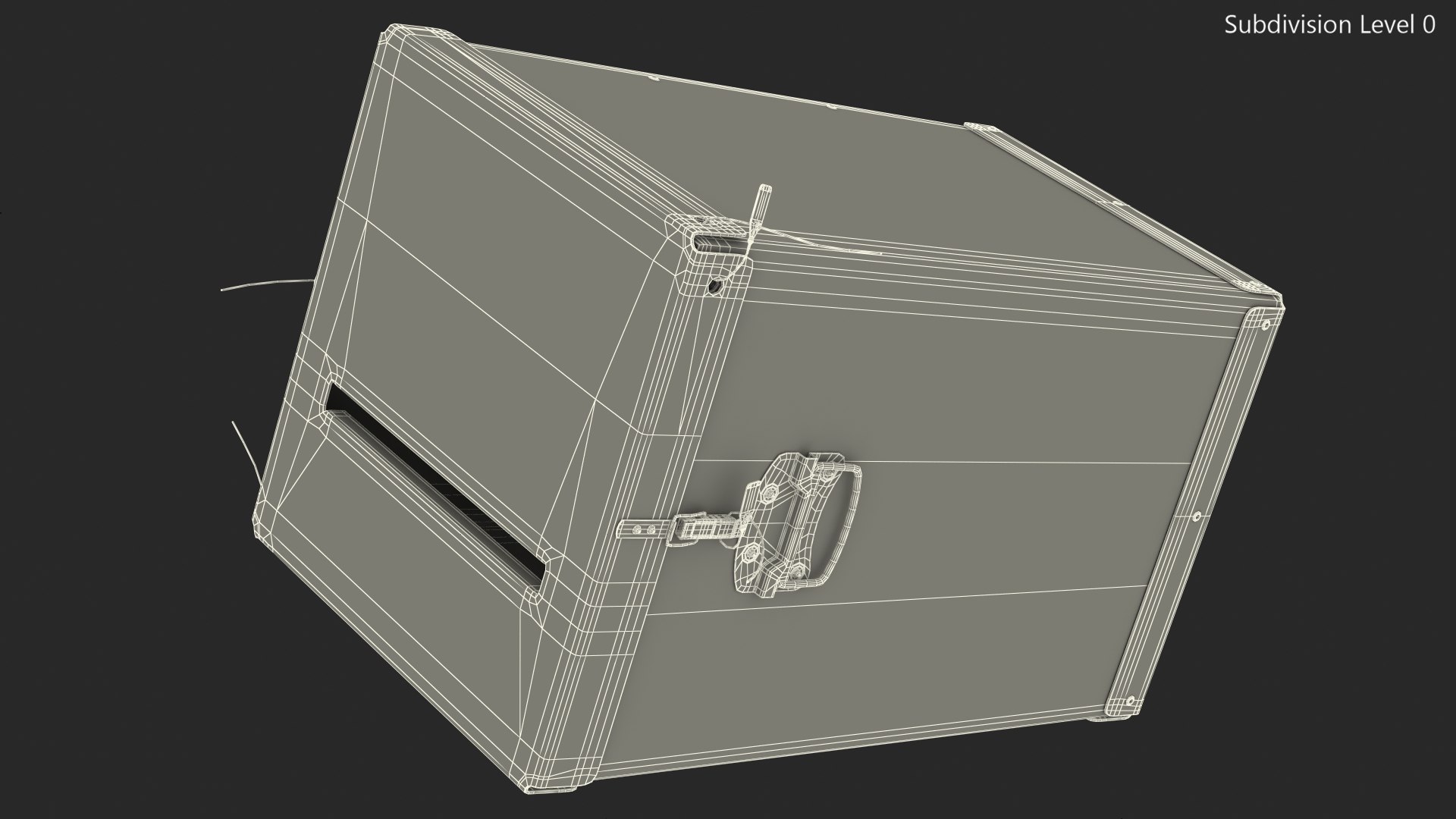 Transparent Ballot Box With Paper 3D model - TurboSquid 1916407