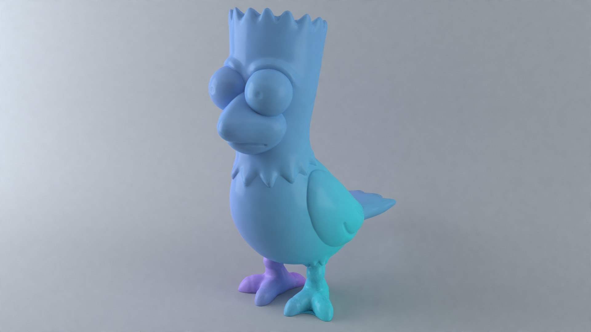 Bart Raven Modelo 3D - TurboSquid 1882528