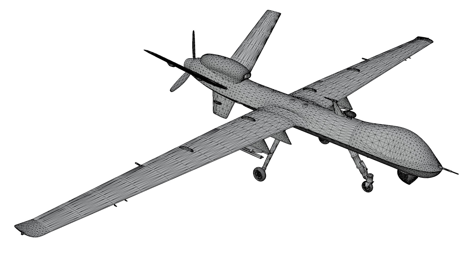 MQ-9 Reaper 8K Drone Model - TurboSquid 2307986