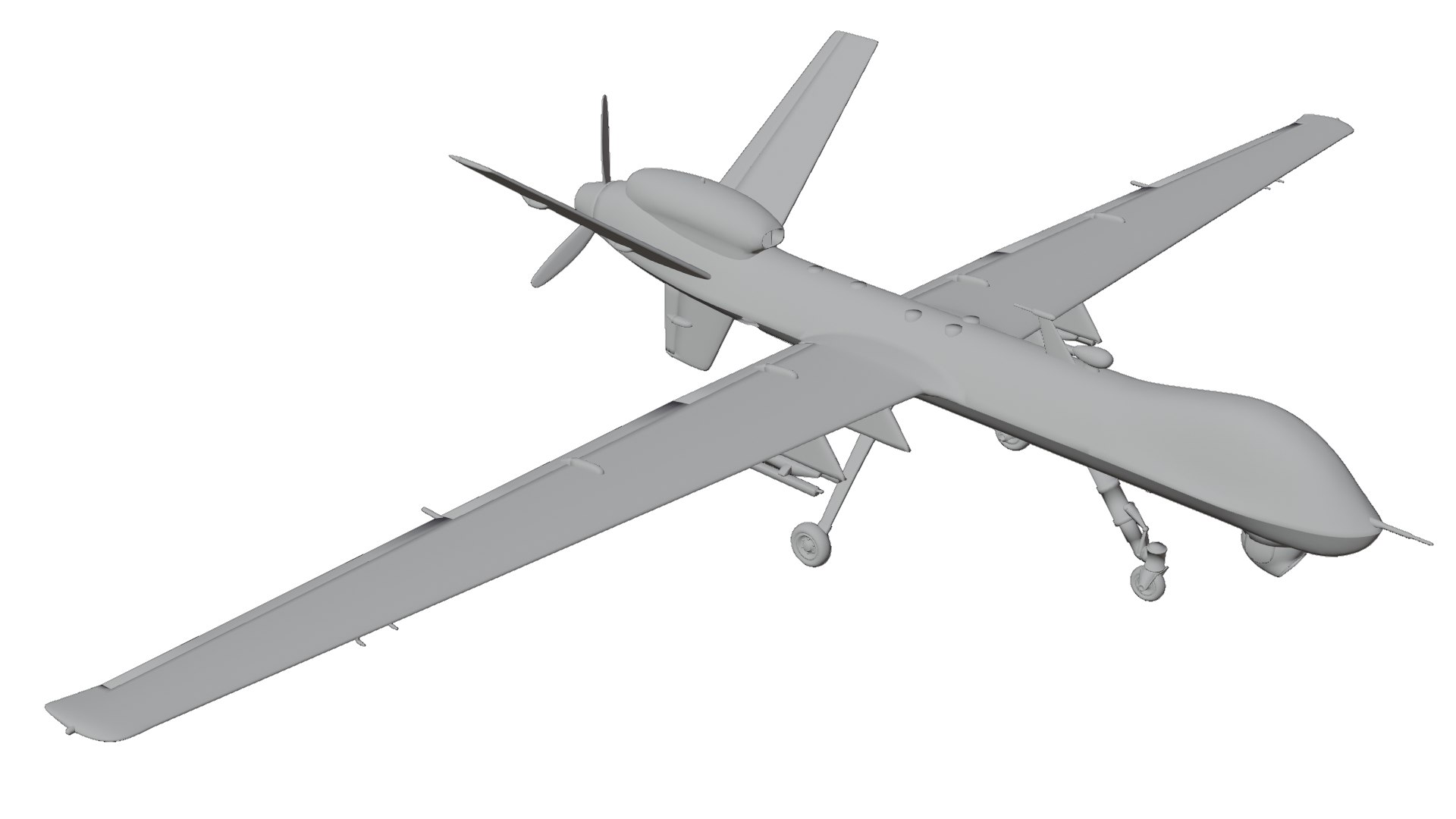 MQ-9 Reaper 8K Drone Model - TurboSquid 2307986