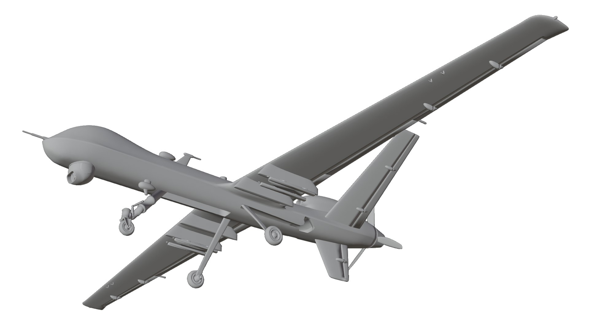 MQ-9 Reaper 8K Drone Model - TurboSquid 2307986