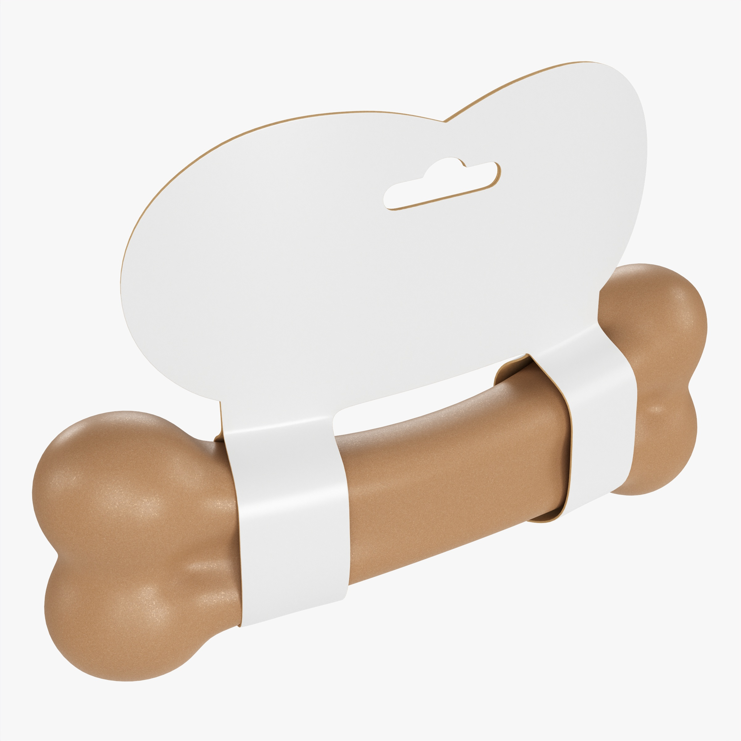 3D Pet bark bone mockup - TurboSquid 1842055