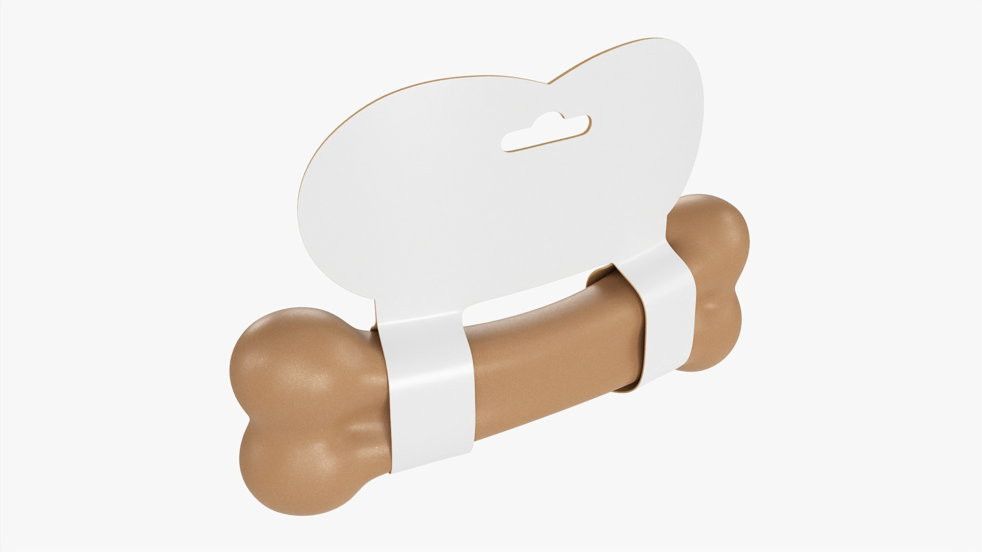 3D Pet bark bone mockup - TurboSquid 1842055