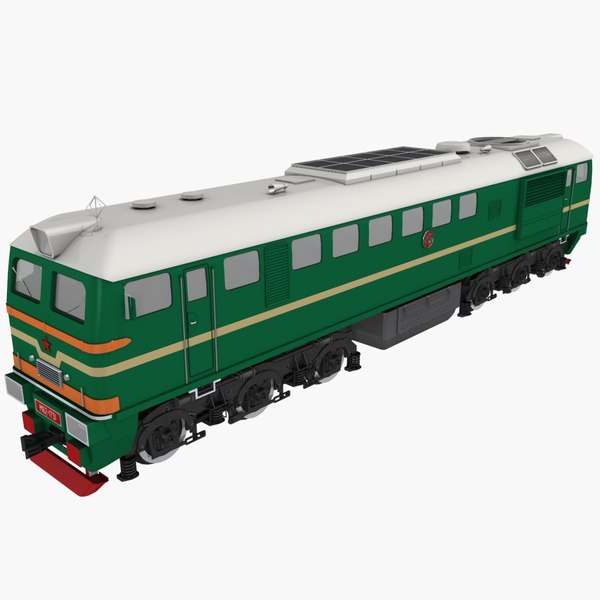 Locomotive m62 russian 3D model - TurboSquid 1676449