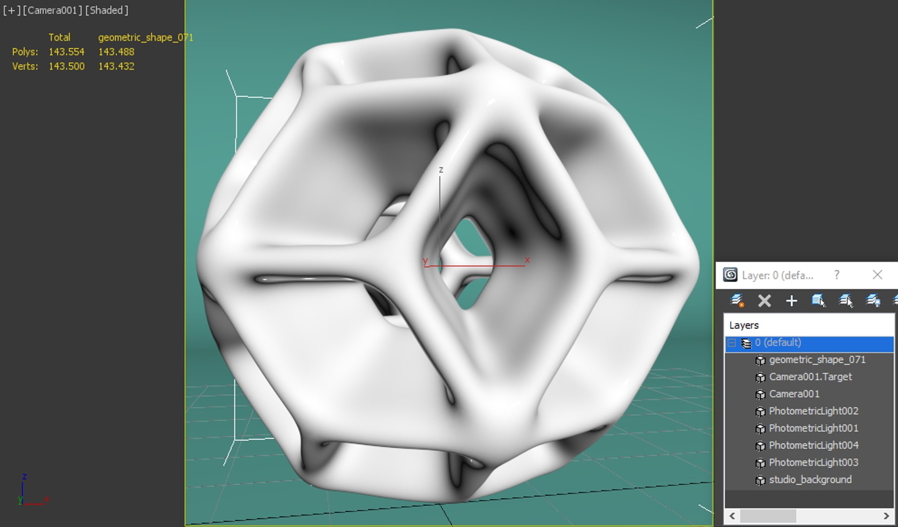 Geometric Shape 3d Max
