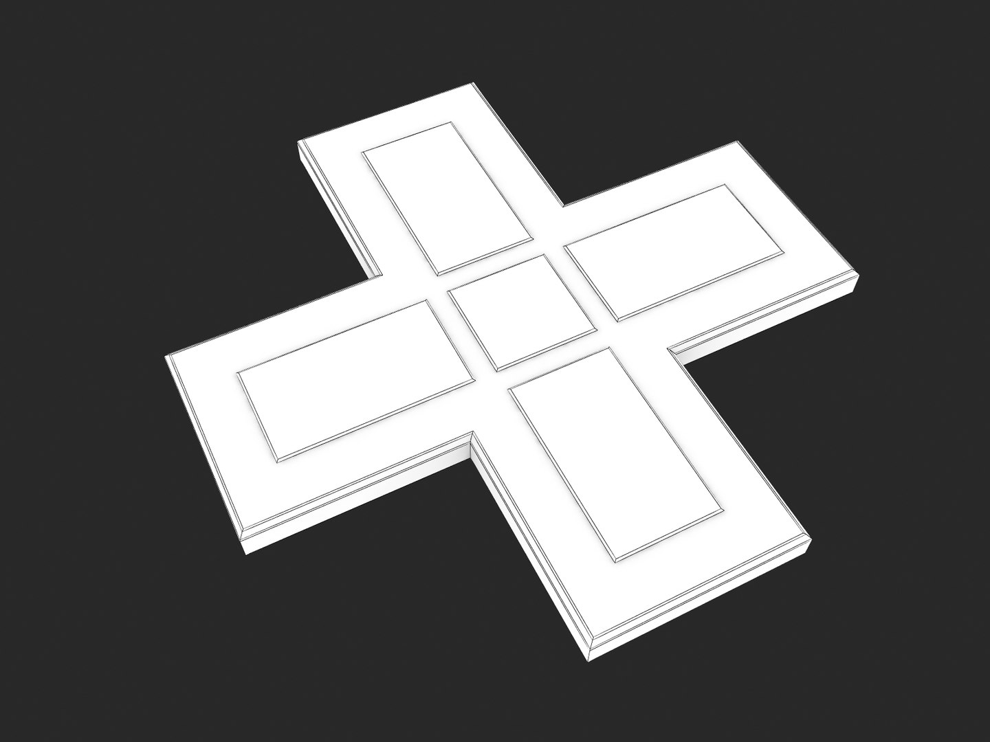 3D Model Cross - TurboSquid 1474702