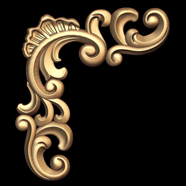 decor element stl cnc 3ds