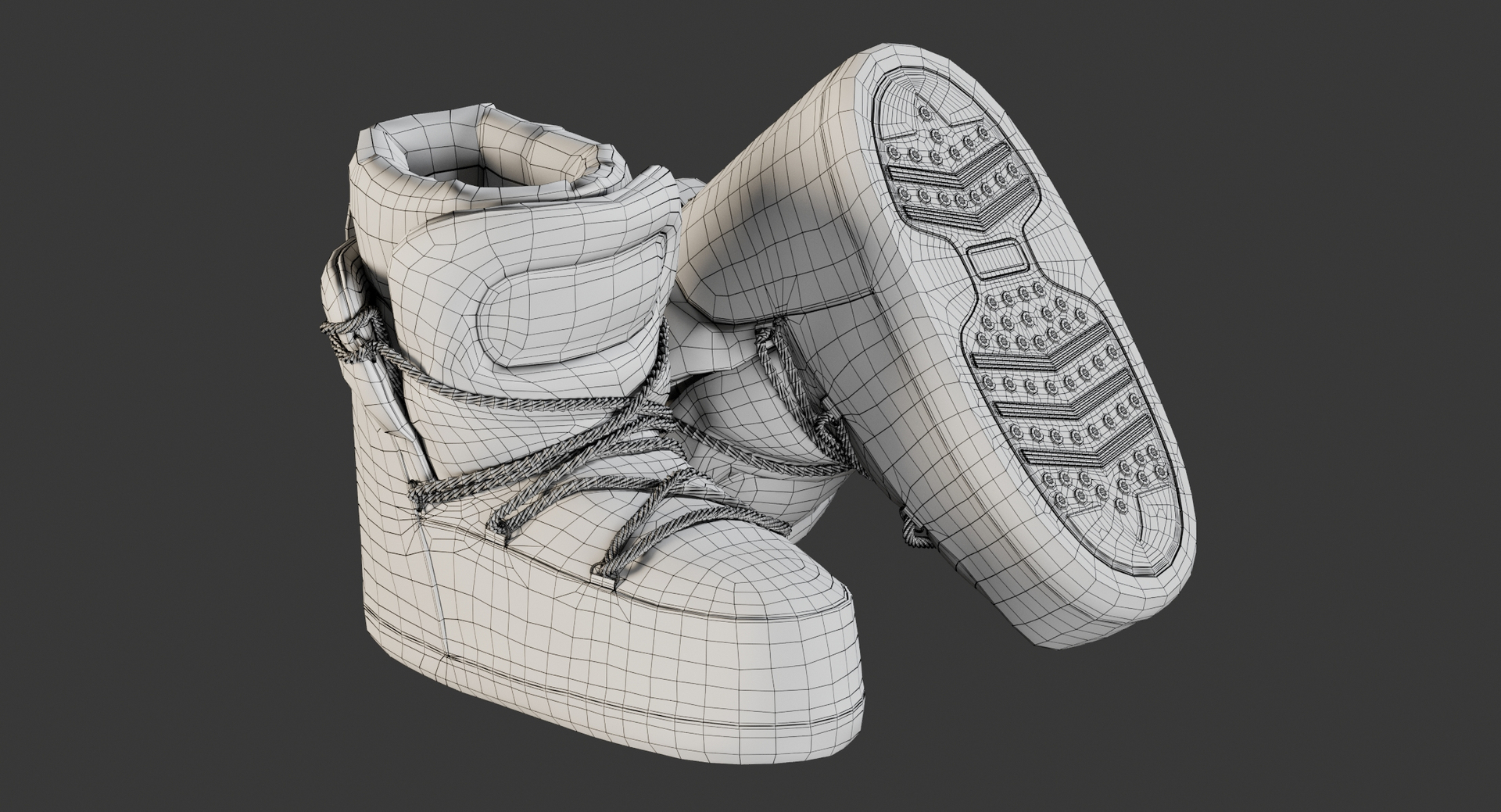 Realistic shoes 7 boots 3D model - TurboSquid 1513894
