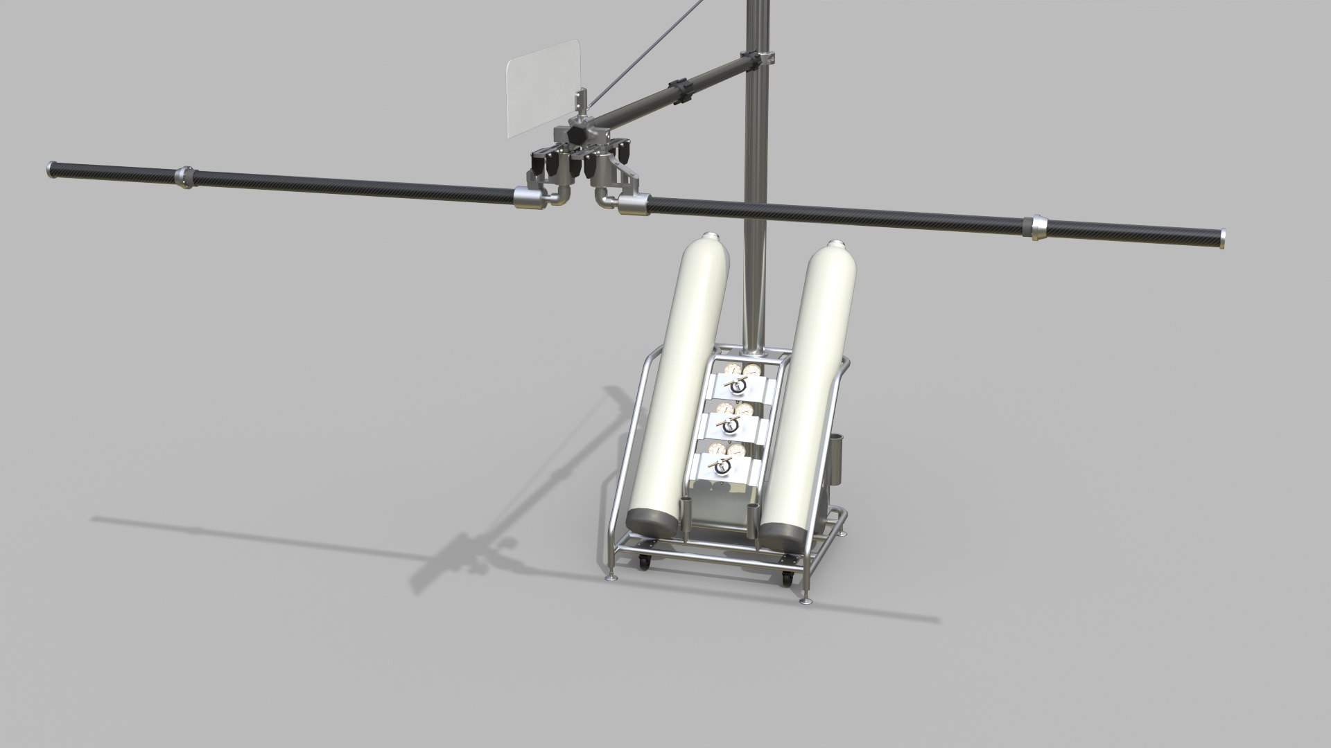 3D Pit Lane Sprint Rig Model - TurboSquid 2293652