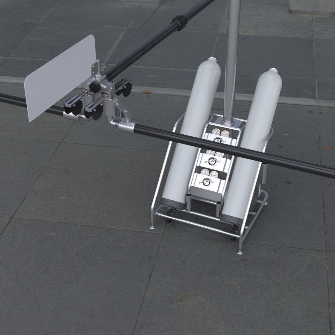 3D Pit Lane Sprint Rig Model - TurboSquid 2293652