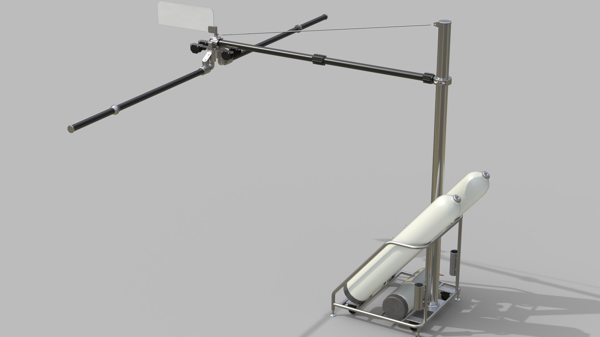 3D Pit Lane Sprint Rig Model - TurboSquid 2293652