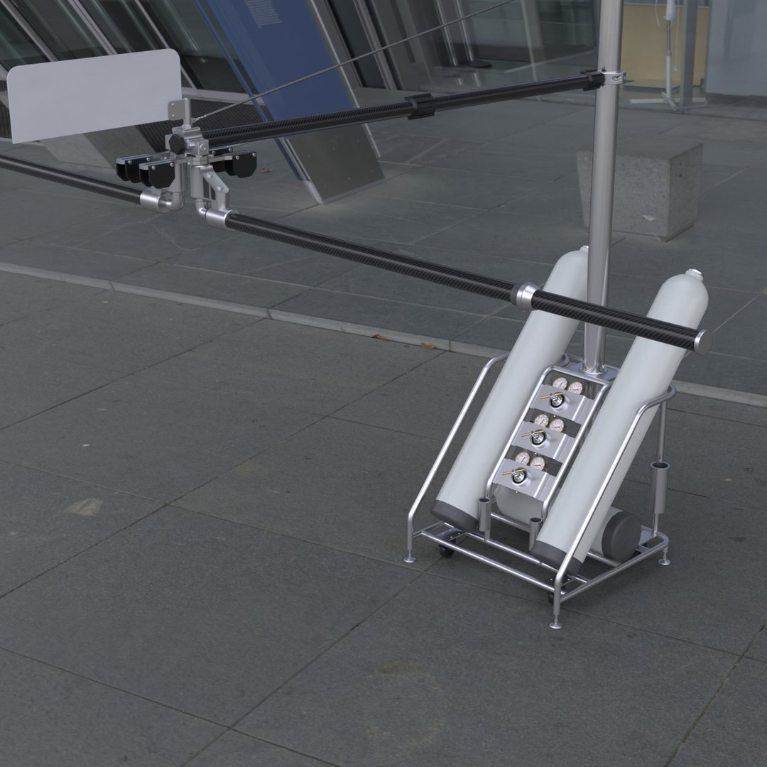 3D Pit Lane Sprint Rig Model - TurboSquid 2293652