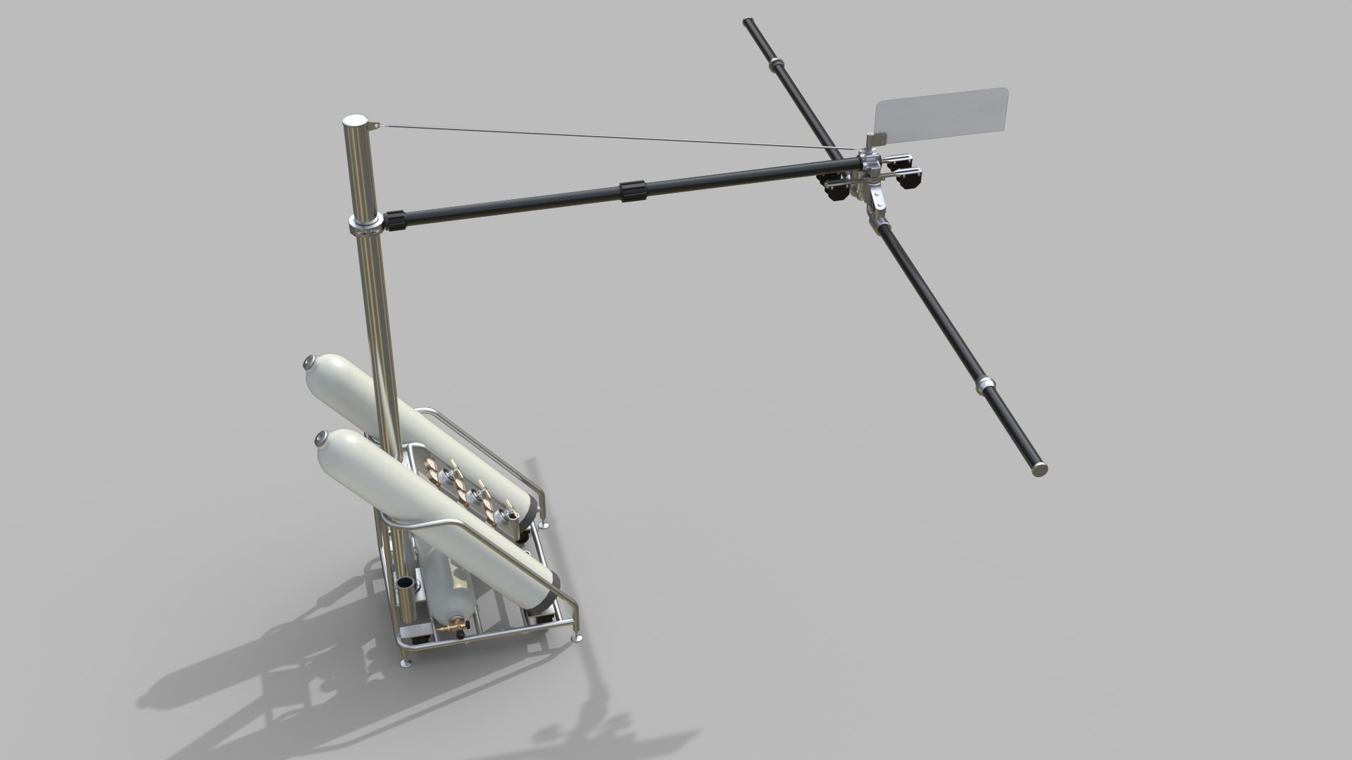 3D Pit Lane Sprint Rig Model - TurboSquid 2293652